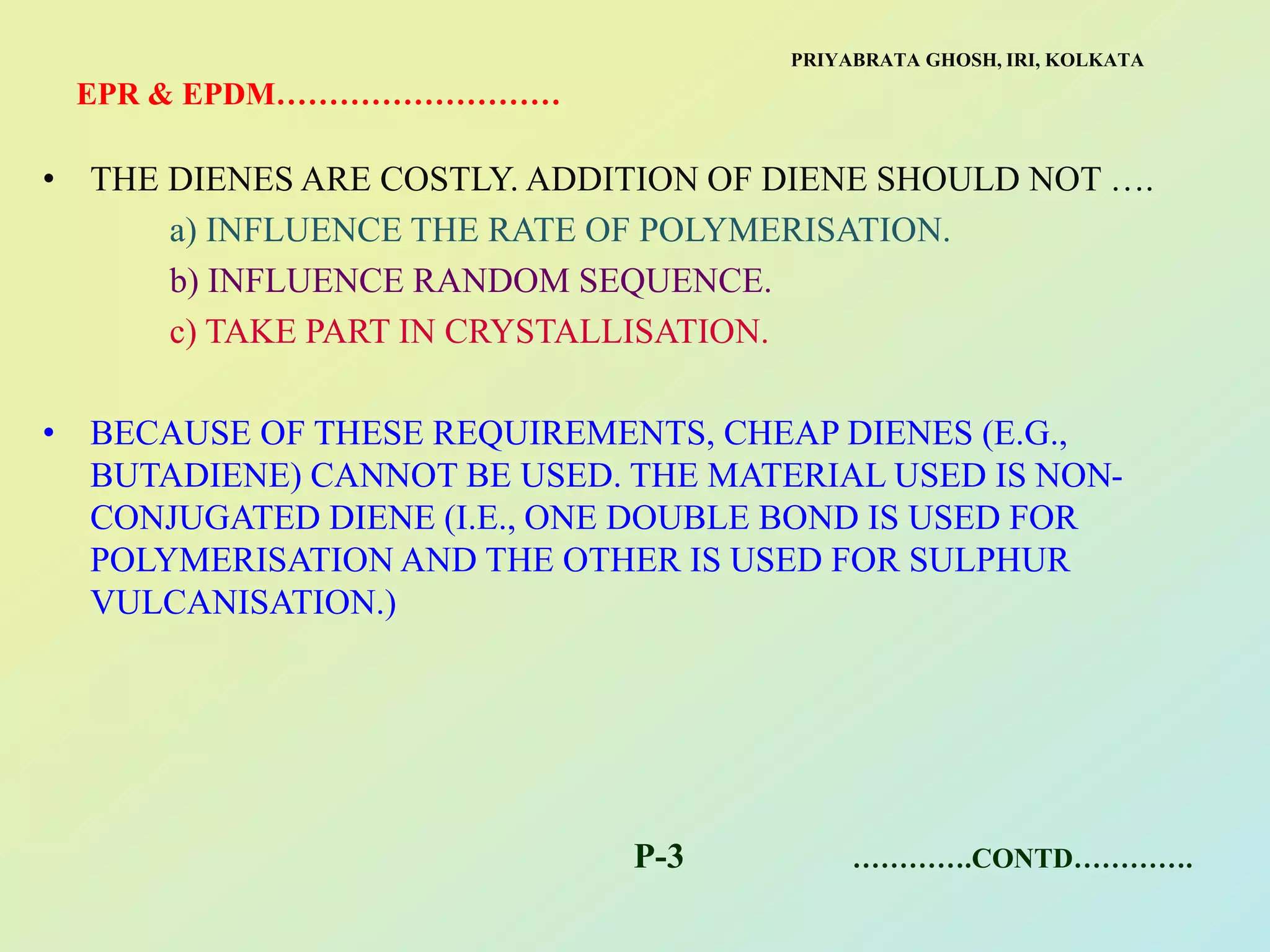 Epdm (ethylene propylene terpolymer)-6 | PPT