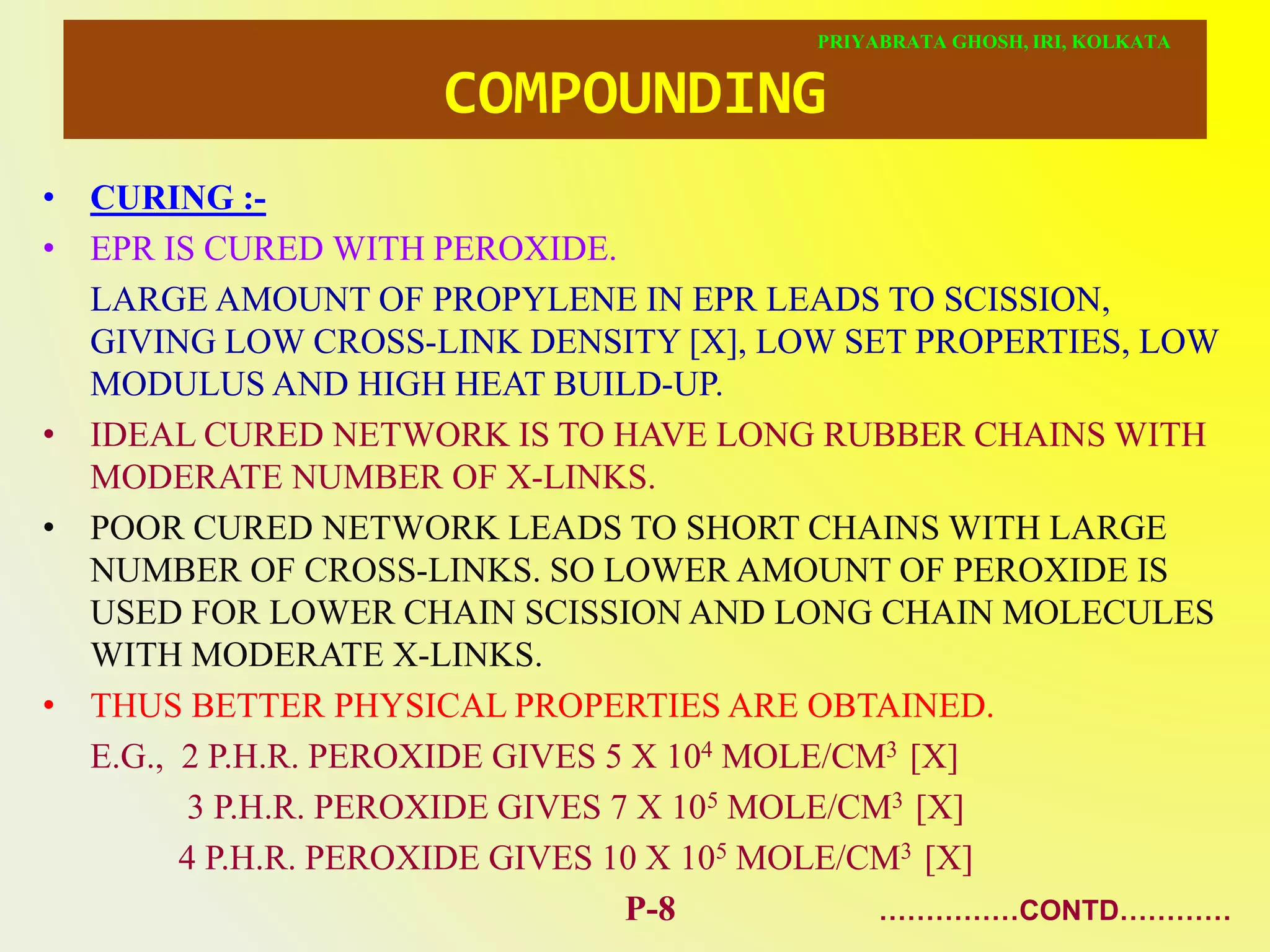 Epdm (ethylene propylene terpolymer)-6 | PPT