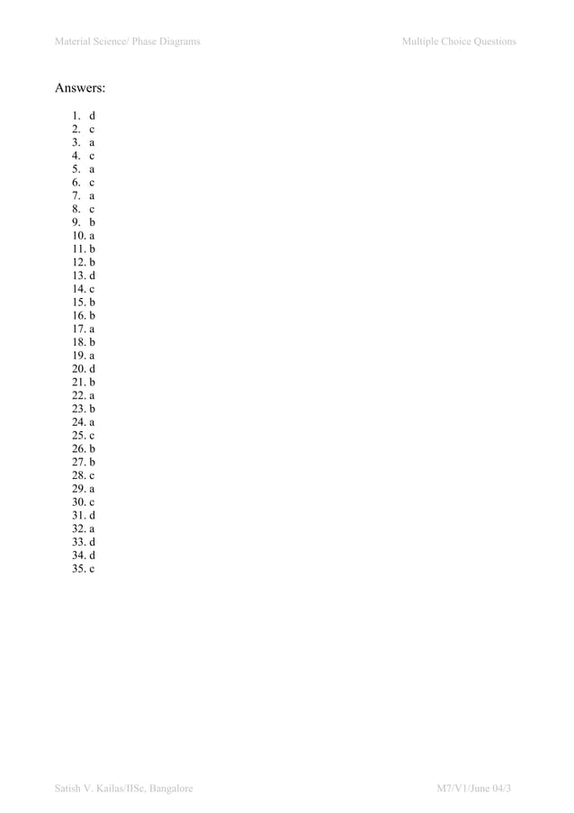 Thermodynamics mcq Msbte Imp question | PDF