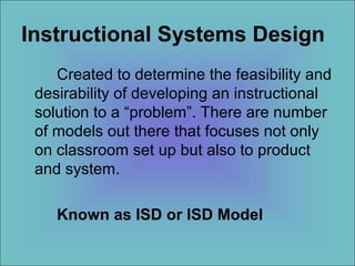 EPE 312 ISD Model | PPT | Education