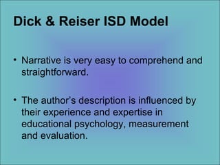 EPE 312 ISD Model | PPT | Education