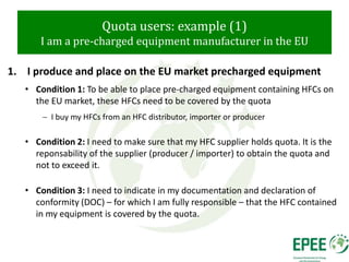 Epee Voigt update on the new f-gas rules | PPT