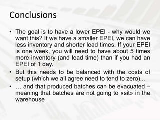 Epei – every part every interval | PPTX