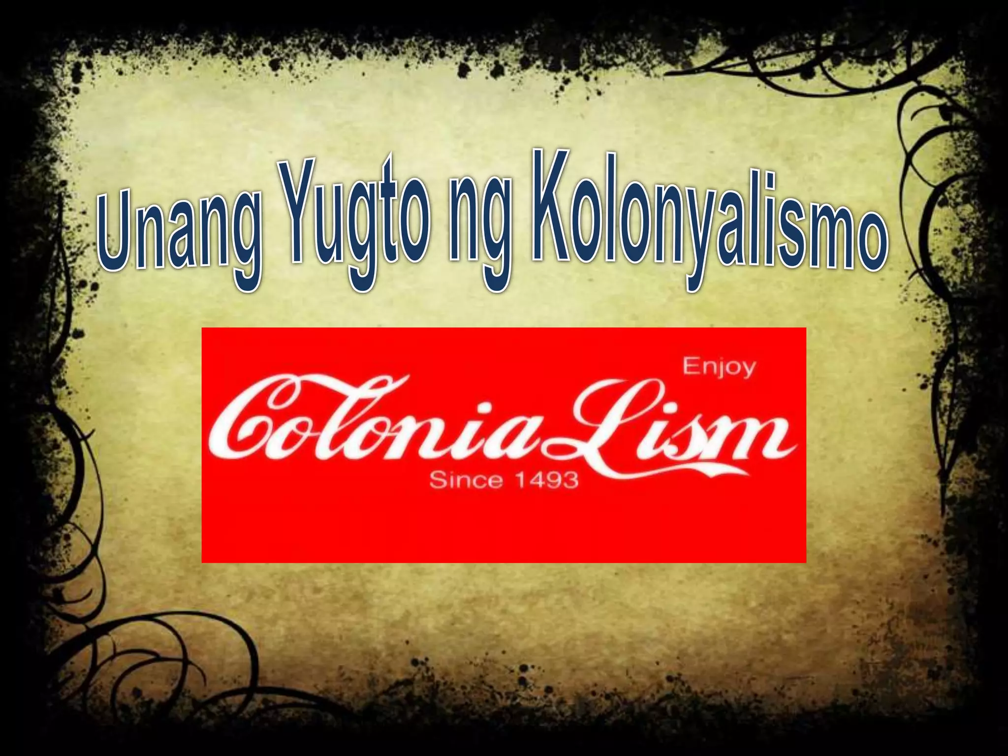 Epekto ng kolonyalismo at imperyalismo sa asya | PPTX