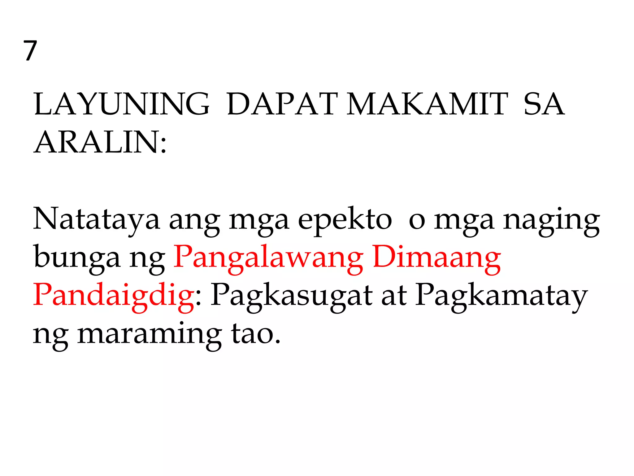 Epekto ng WWII: Pagkasugat at Pagkamatay ng Maraming Tao COT-RPMS ...