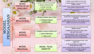 jenis dan kluster pedagogi | PPTX