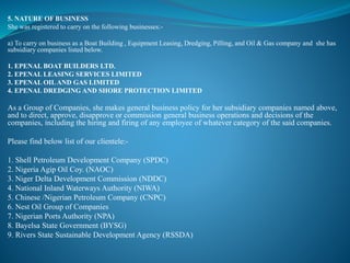 EPENAL PRESENTATION TO NIGER DELTA MINISTRY.pptx