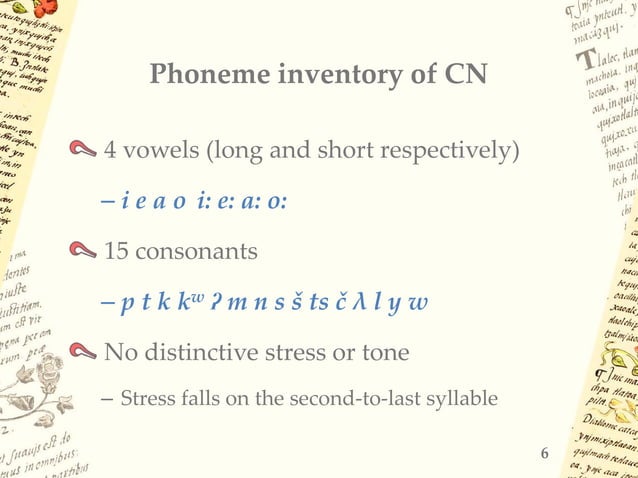 “Epenthetic vowels” in Nahuatl: Are they really epenthetic? | PPT
