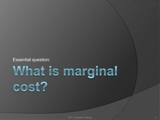 Epf1c decision making | PPT | Free Download