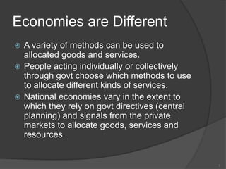 Epf1e comparing economies | PPT