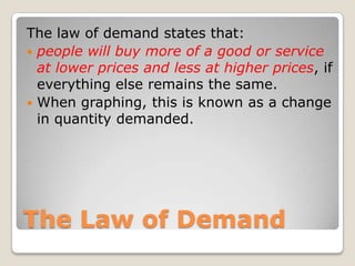 Epf3a laws of supply and demand | PPT