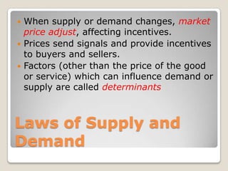 Epf3a laws of supply and demand | PPT