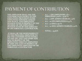 EPF Act.pptx | Government Support and Welfare | Financial Assistance