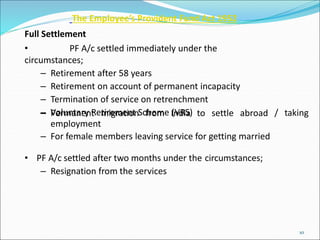 EPF ACT 1952 act of employee provident fund | PPT