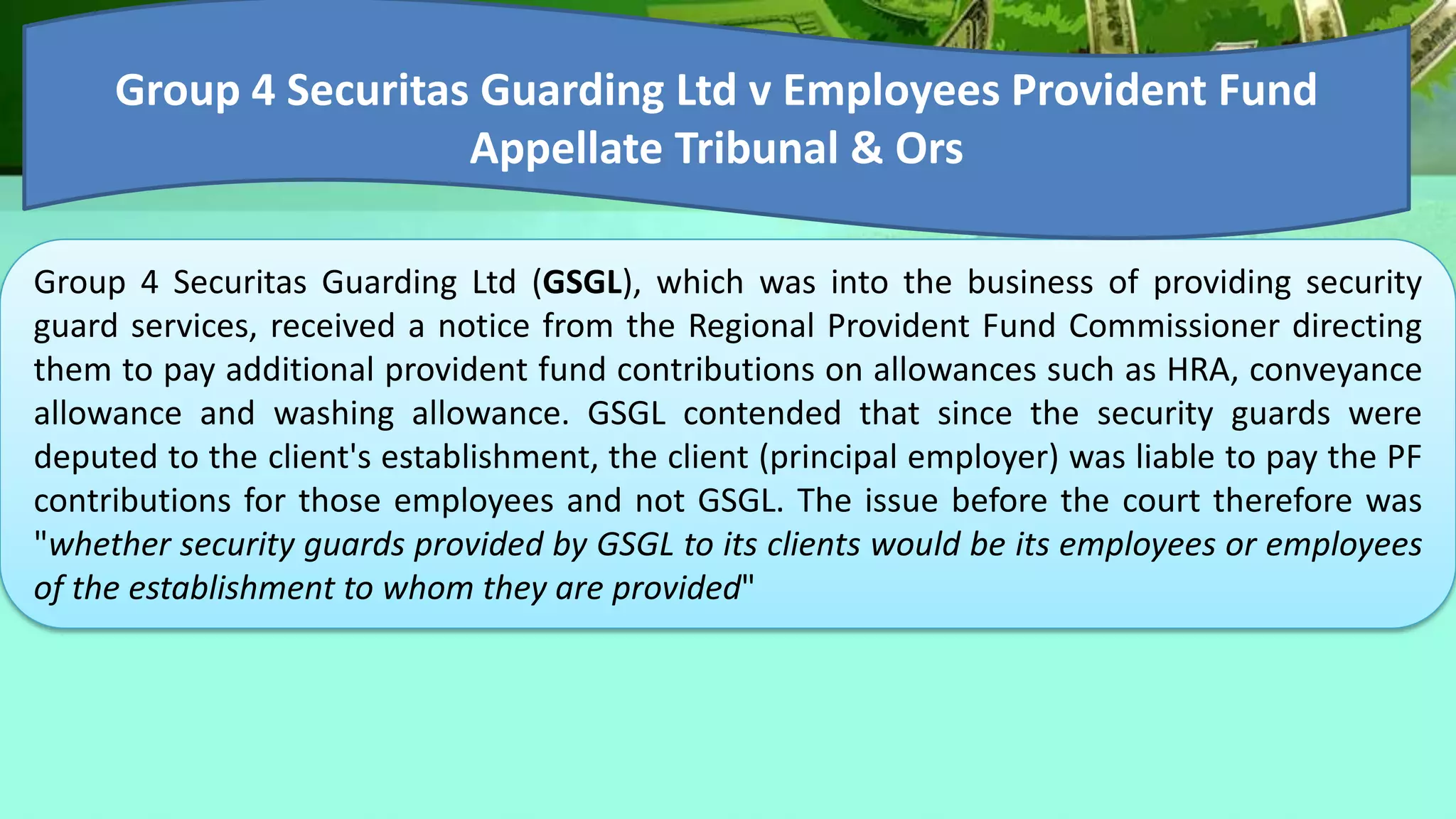 epf act ppt.pdf | Government Support and Welfare | Financial Assistance