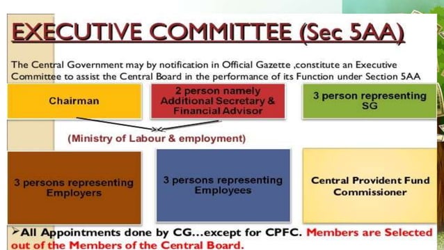 epf act ppt.pdf | Government Support and Welfare | Financial Assistance