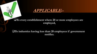 Epf act 1952 | PPTX
