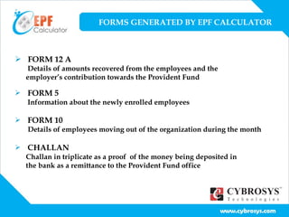 Epf calculator | PPT