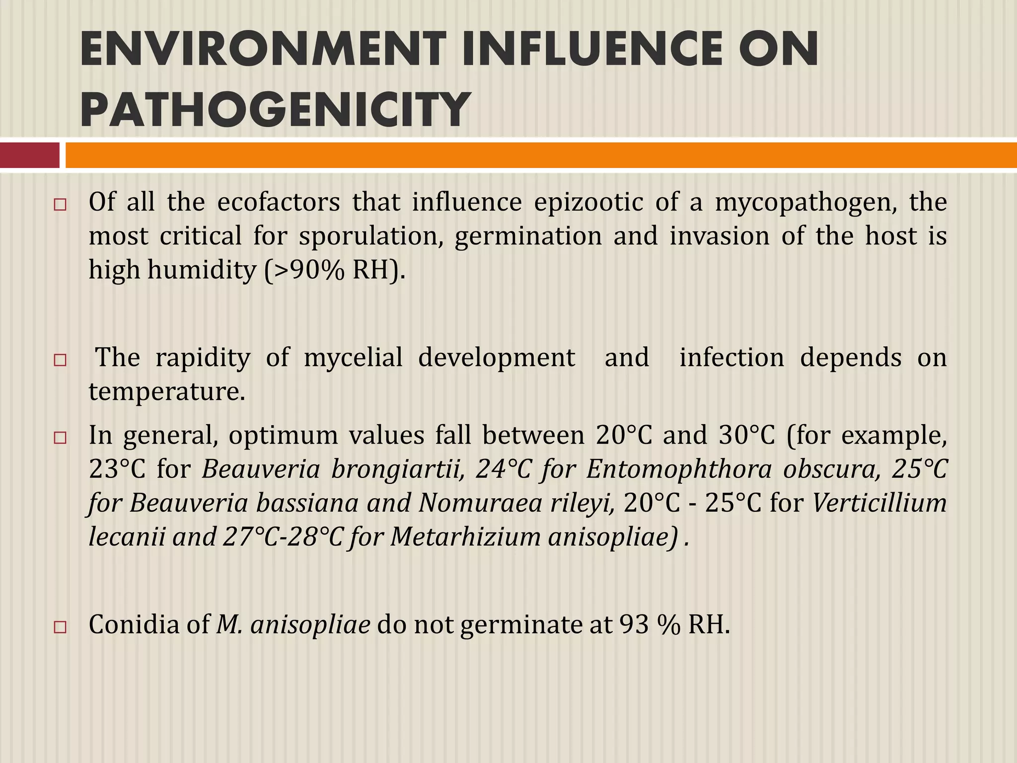 Entomo-pathogenic Fungi | PPT