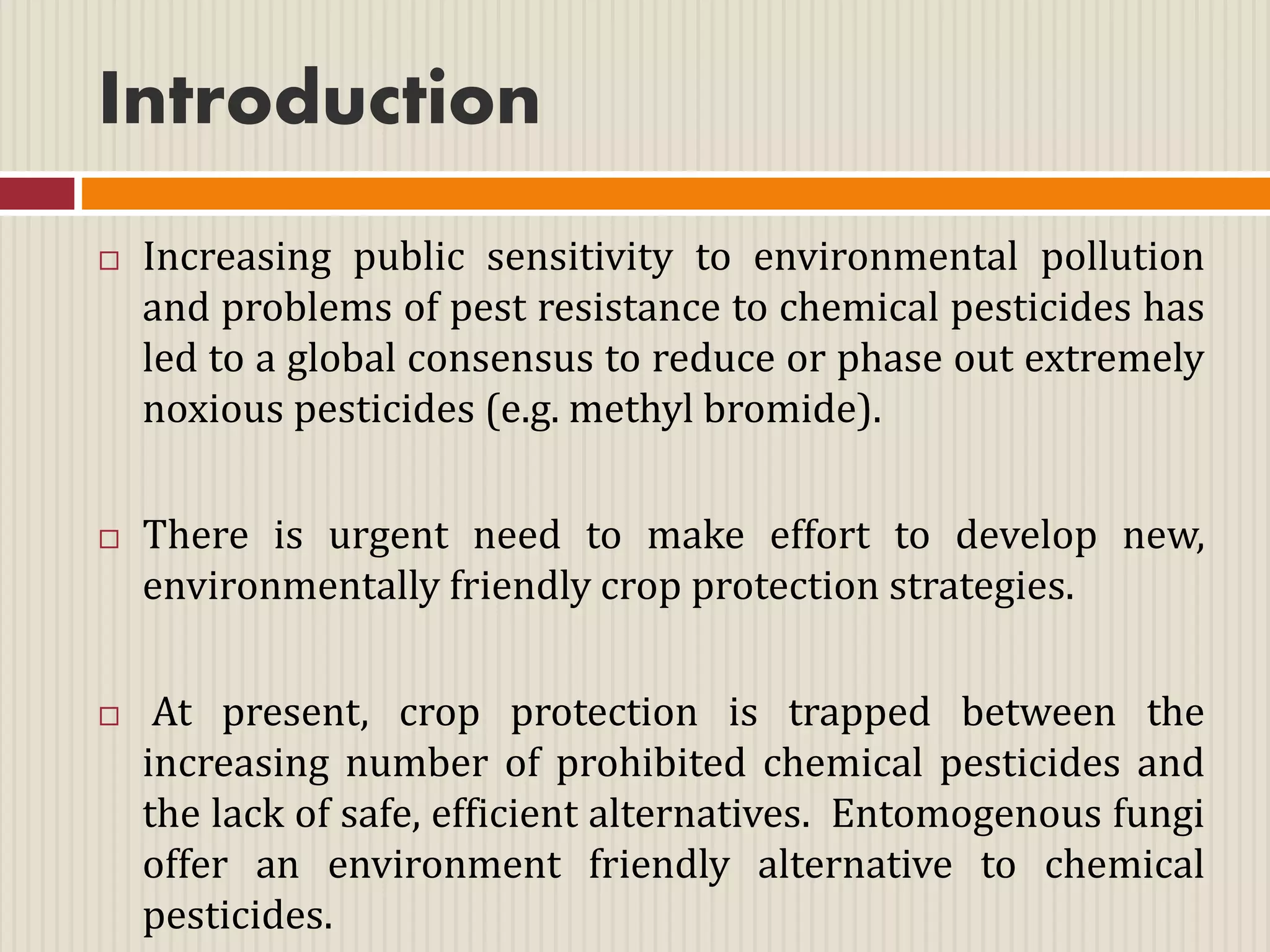 Entomo-pathogenic Fungi | PPT