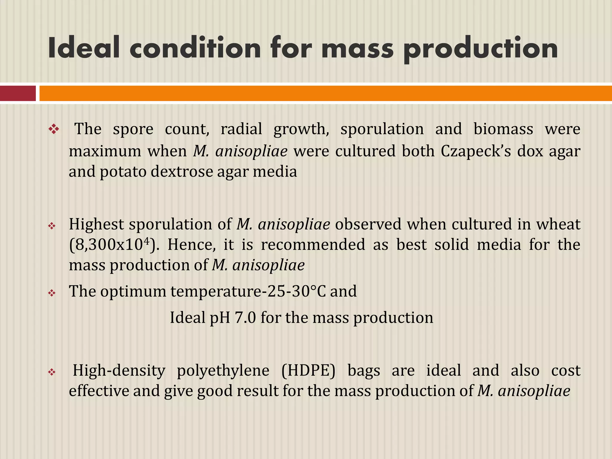 Entomo-pathogenic Fungi | PPT