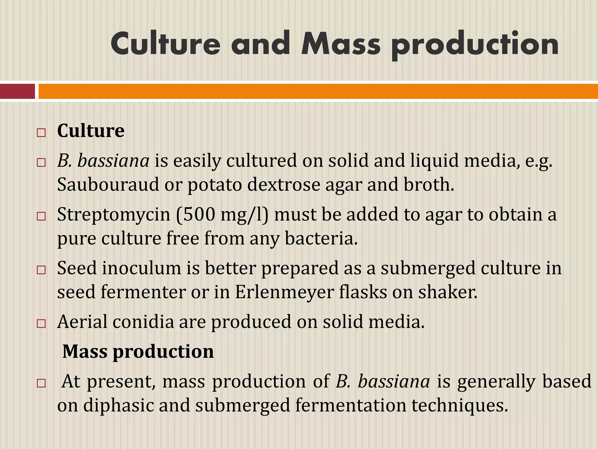 Entomo-pathogenic Fungi | PPT