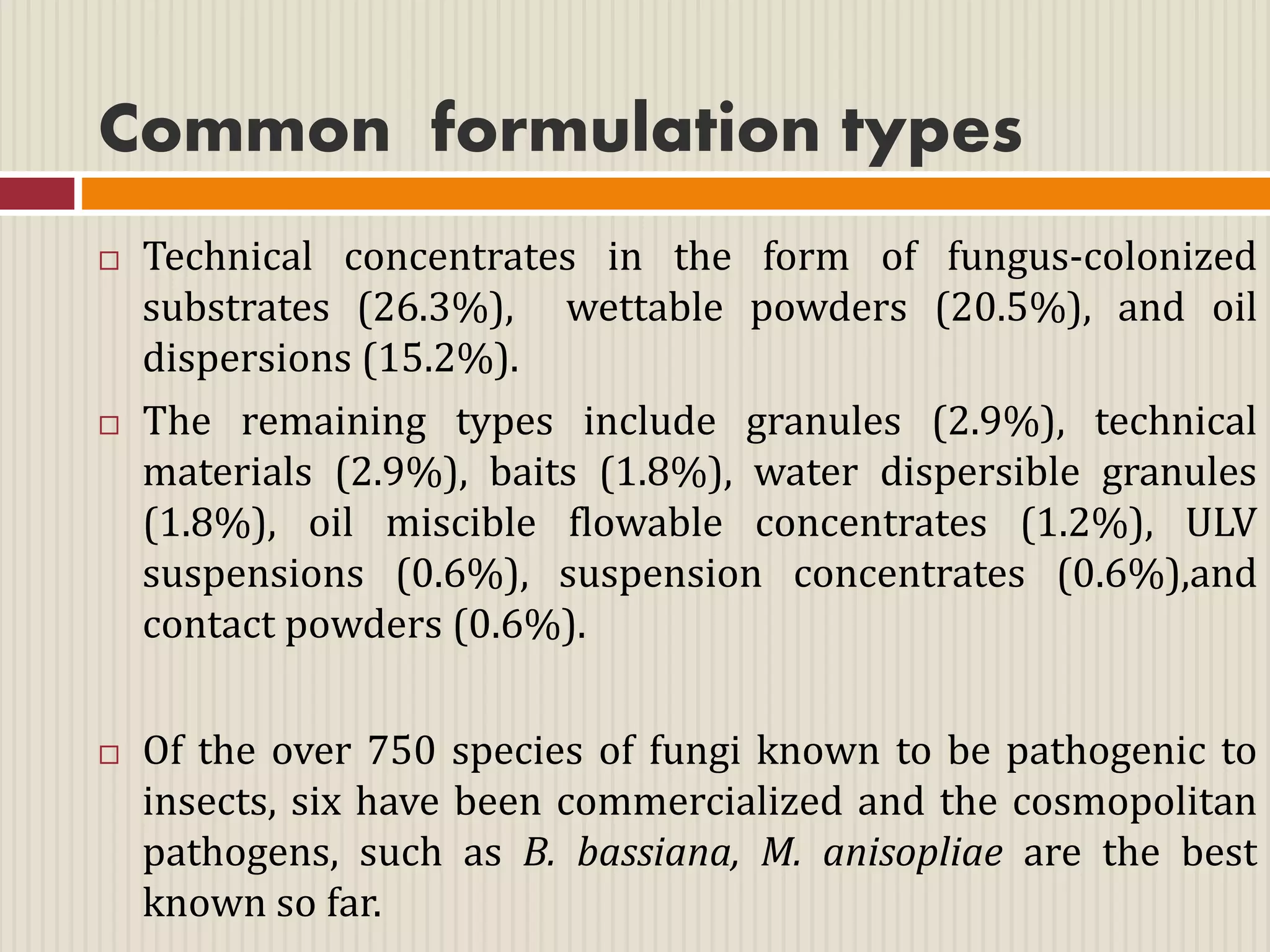 Entomo-pathogenic Fungi | PPT | Beekeeping | Hobbies & Interests
