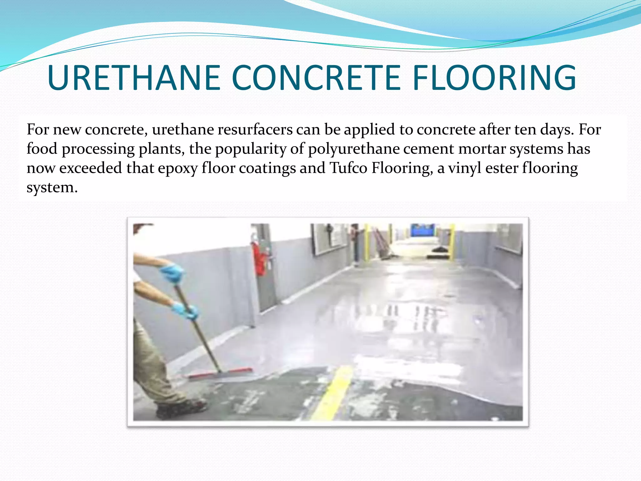 Urethane Mortar Flooring | PPTX