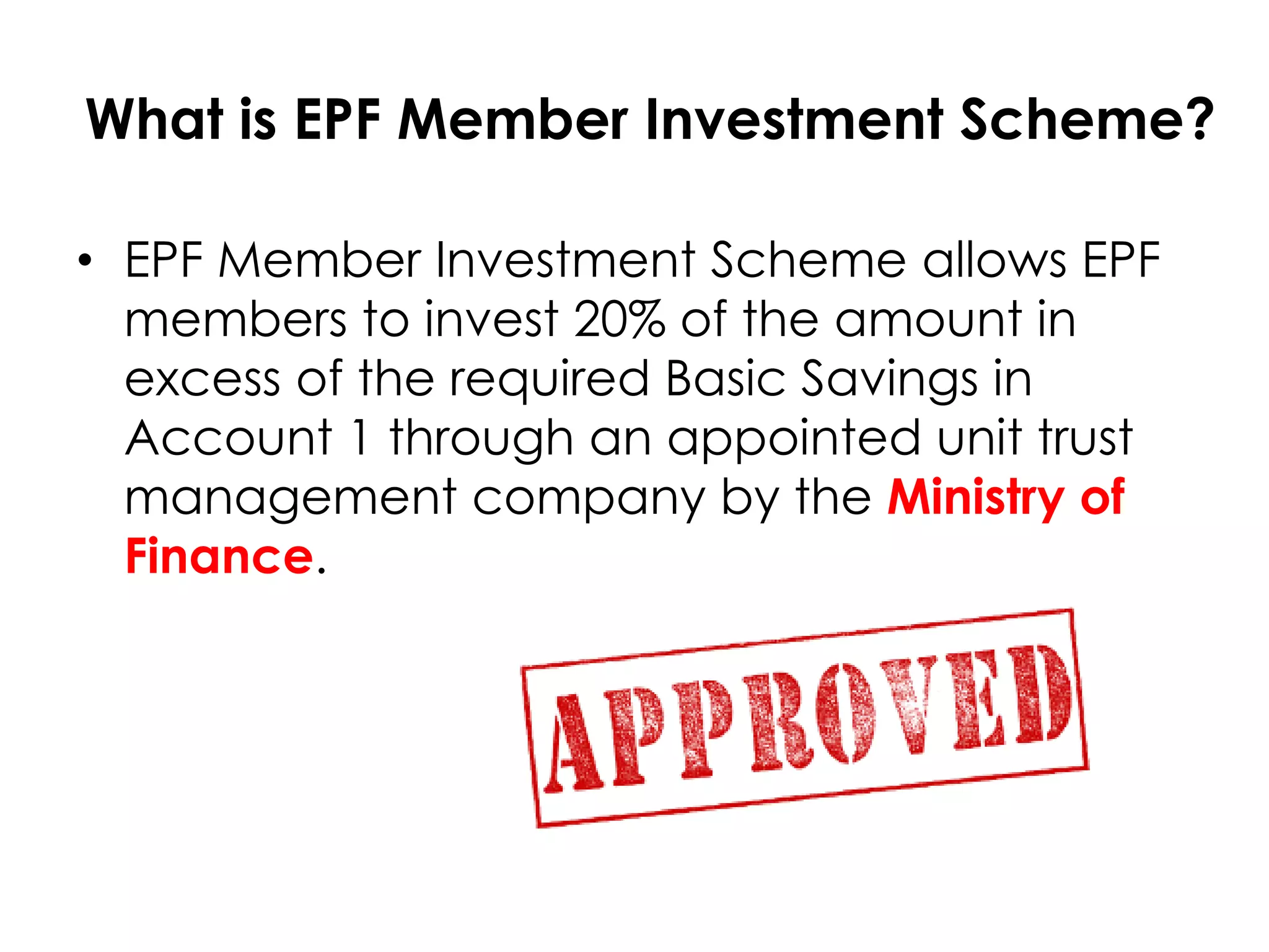 EPF member investment scheme for unit trust | PDF