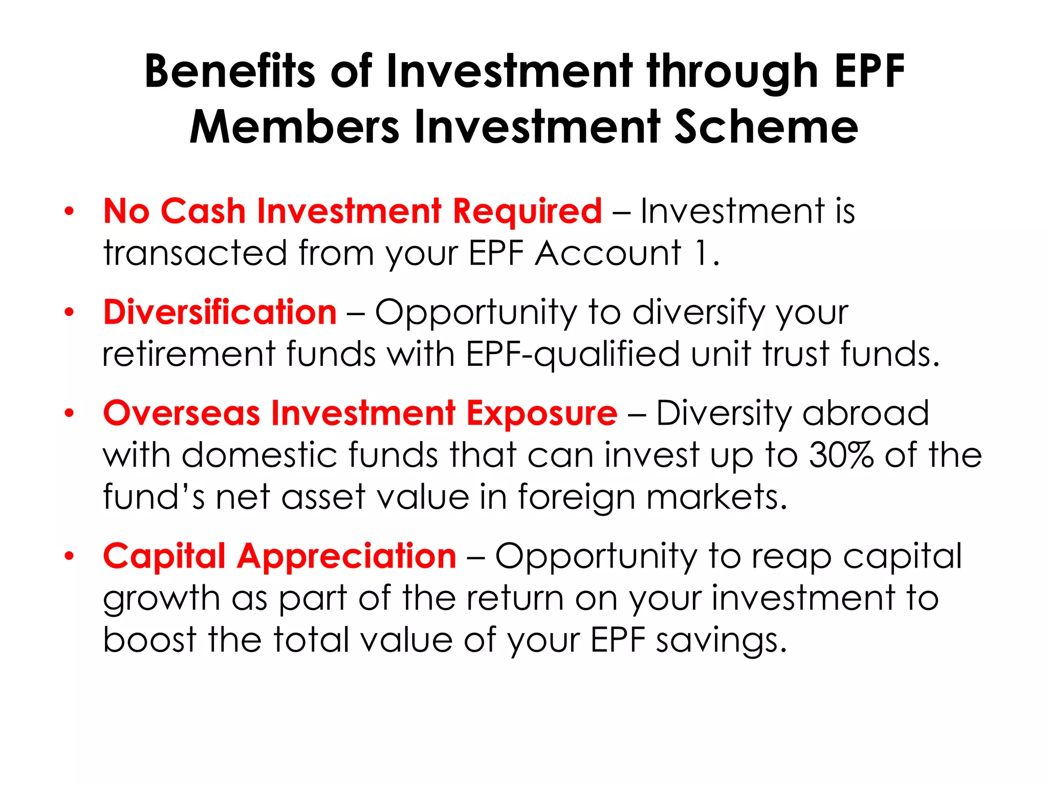 EPF member investment scheme for unit trust | PDF