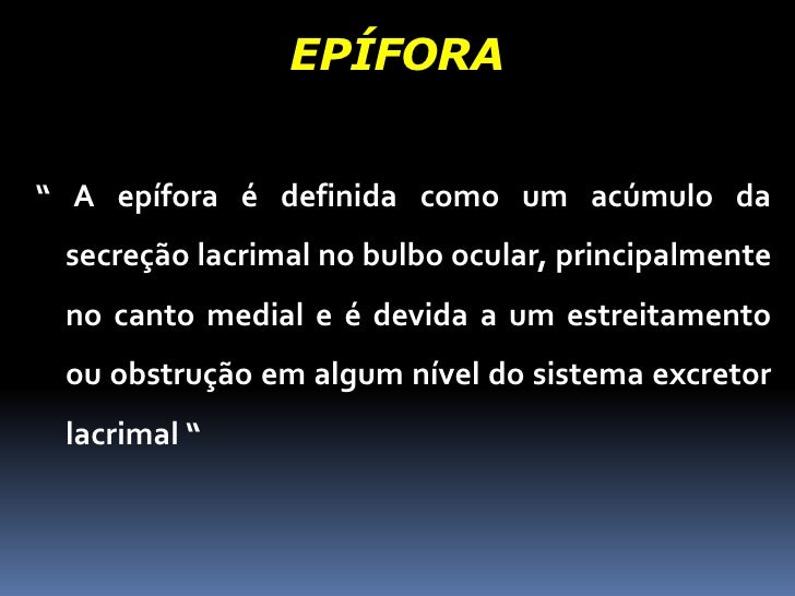 Epífora