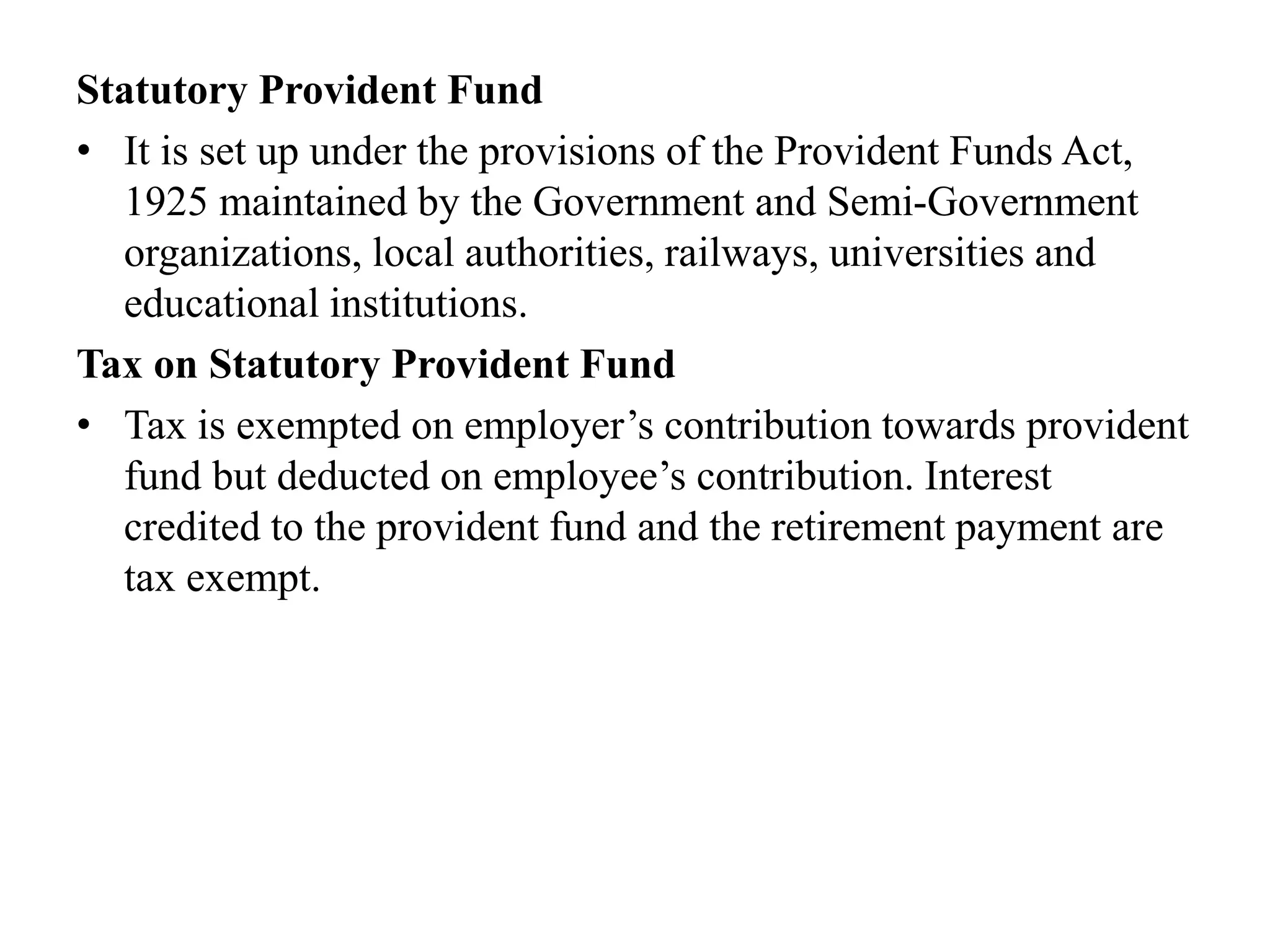 Employee provident fund | PPTX