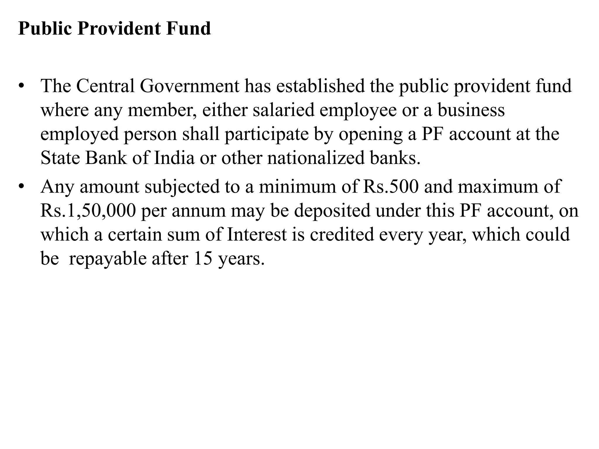 Employee provident fund | PPTX