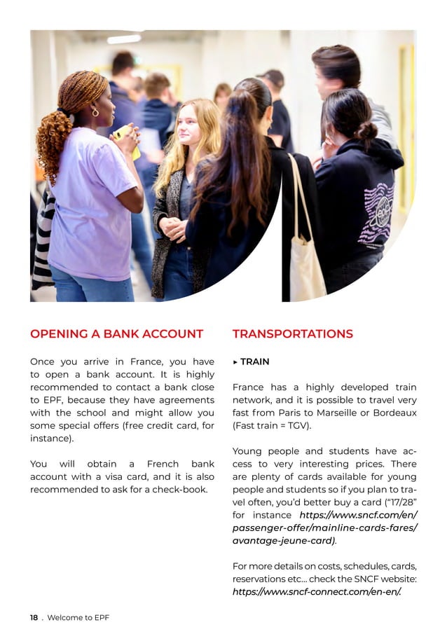 EPF Welcome Guide - EPF France Engineering University | PDF