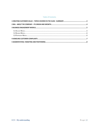 Epgp 09 10 -ccv term 1 - project submission - rajendra inani | DOC ...