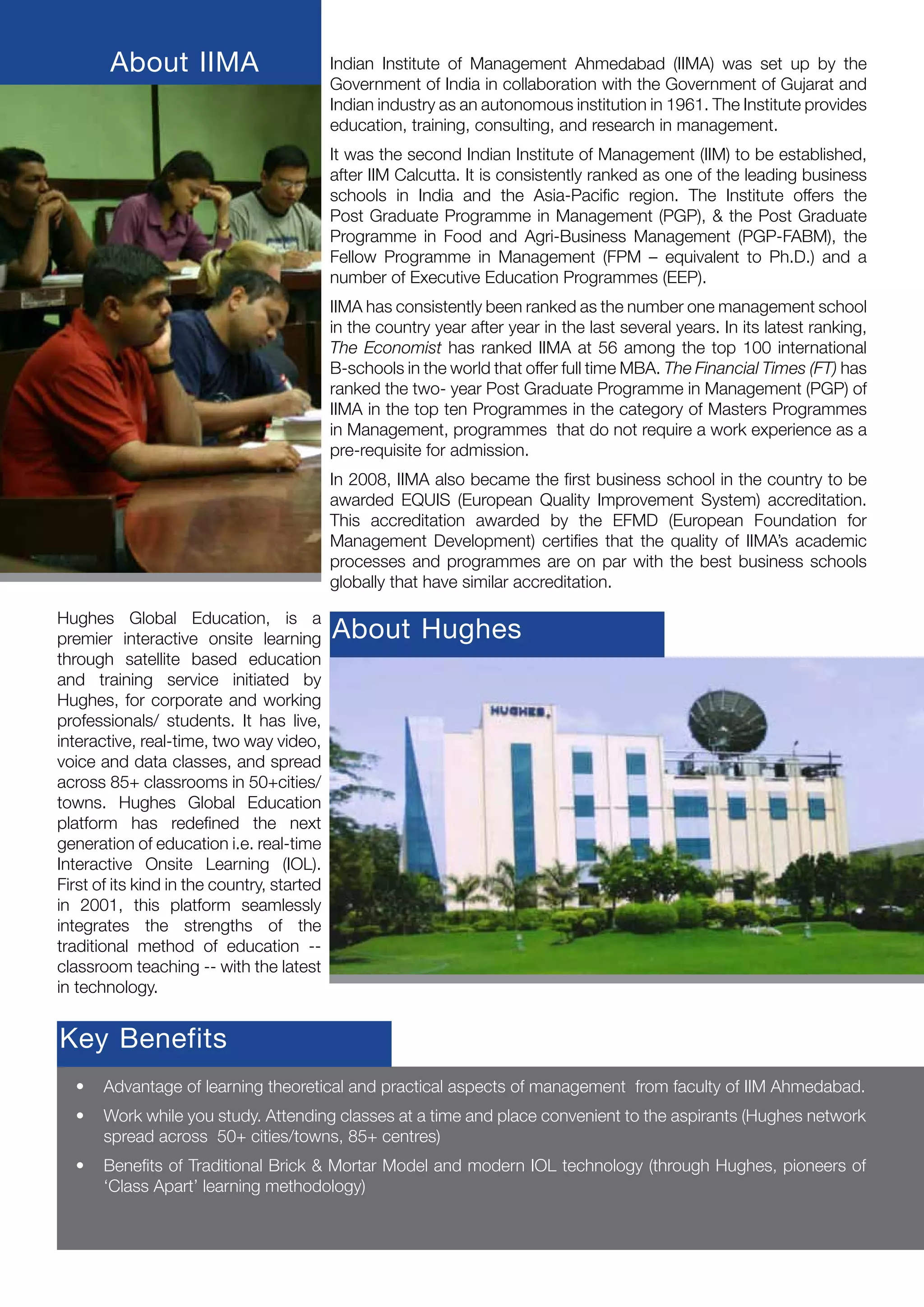 E pgp brochure-2017 | PDF | Professional School | Postgraduate Education