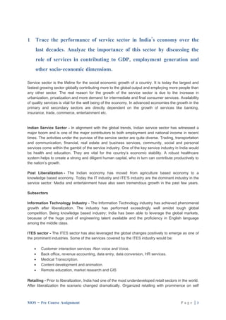 Epgp (one year) 2009-10_mos_ assignment_#1_5jan10 | PDF