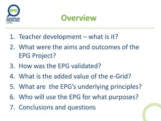 Using the European Profiling Grid | PPTX | Professional School ...