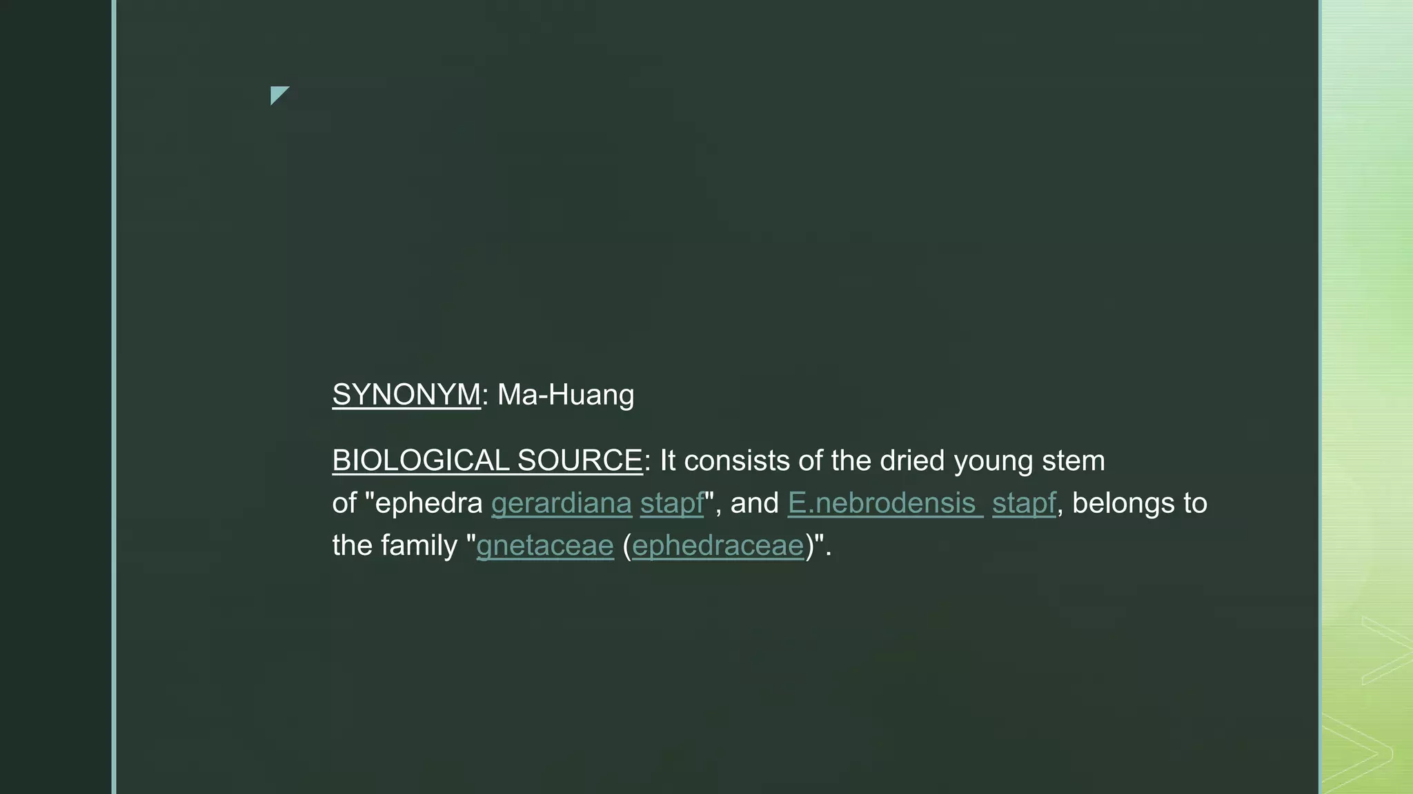 Ephedra | PPTX