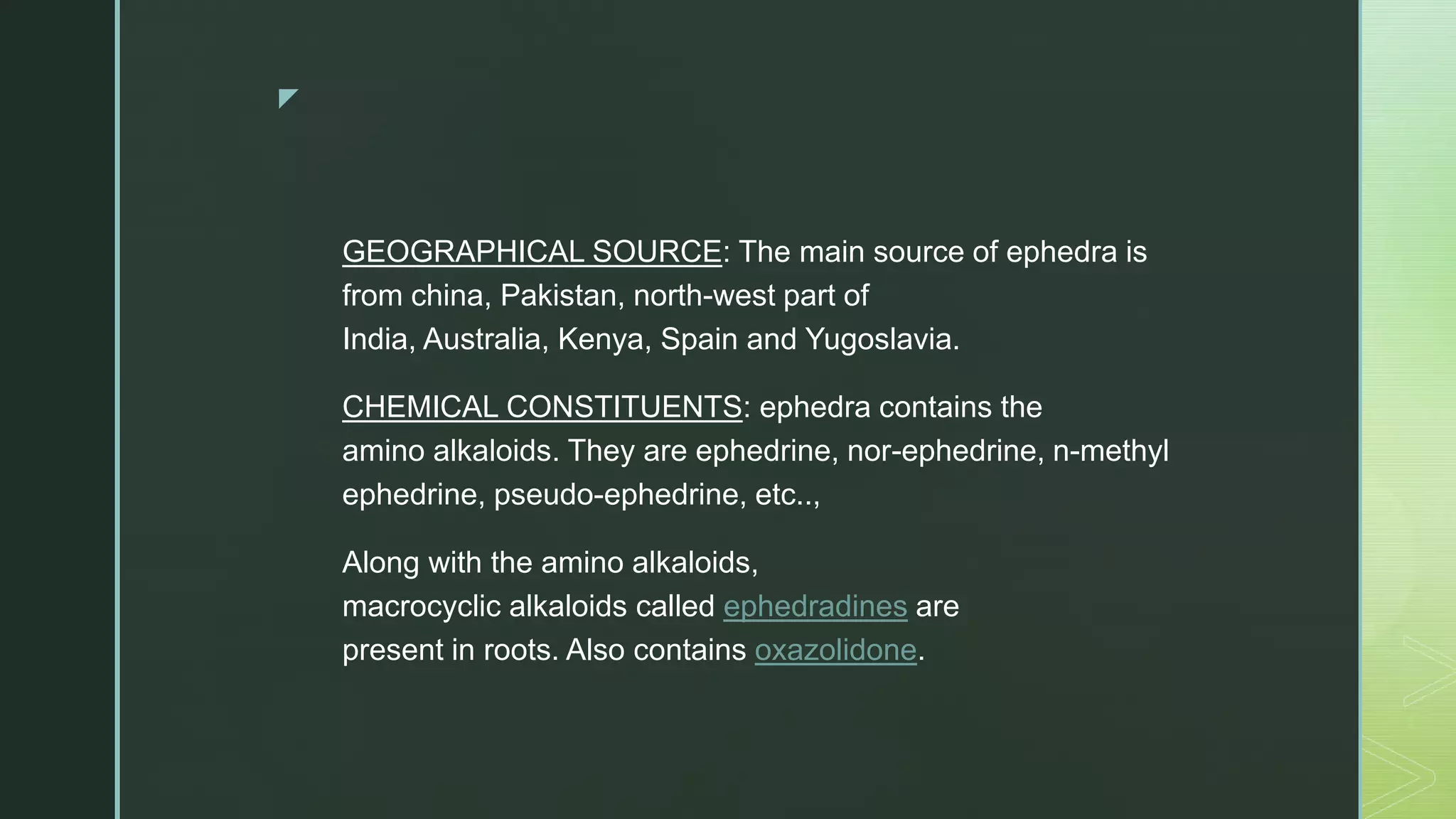 Ephedra | PPTX