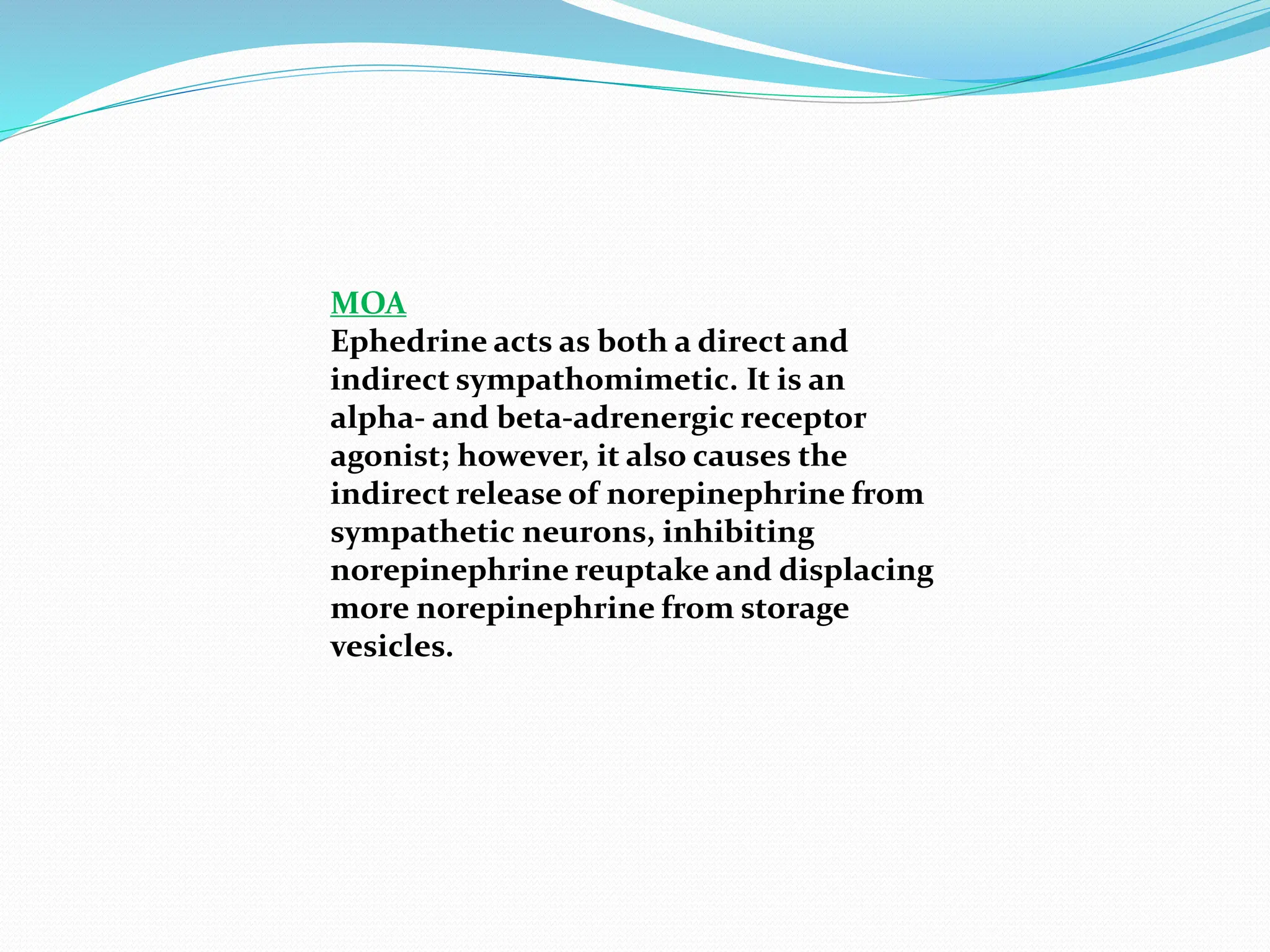 EPHEDRINE AND EPHEDRINE IMPORTANT PHARMACOGNOSY | PPTX