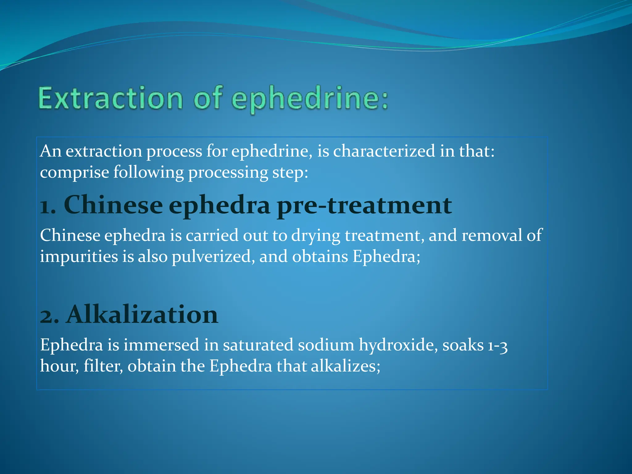 EPHEDRINE AND EPHEDRINE IMPORTANT PHARMACOGNOSY | PPTX