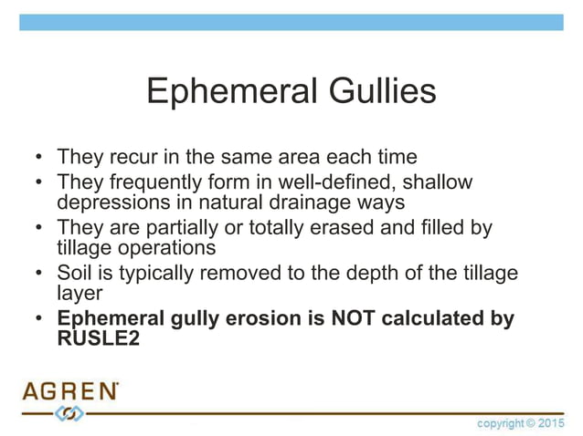 Targeting Critical Ephemeral Gully Erosion Sites in a Watershed - Buman ...