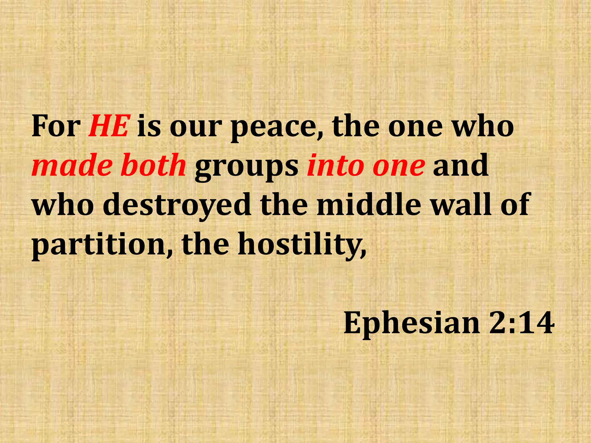 Ephesians 2:14-22 | PPTX
