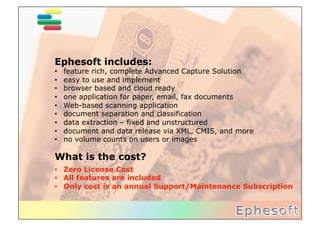 Ephesoft @ Alfresco DevCon in London | PPT