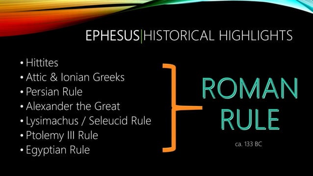 Ephesus | PPT
