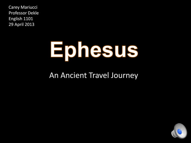 Ephesus final 1 | PPT