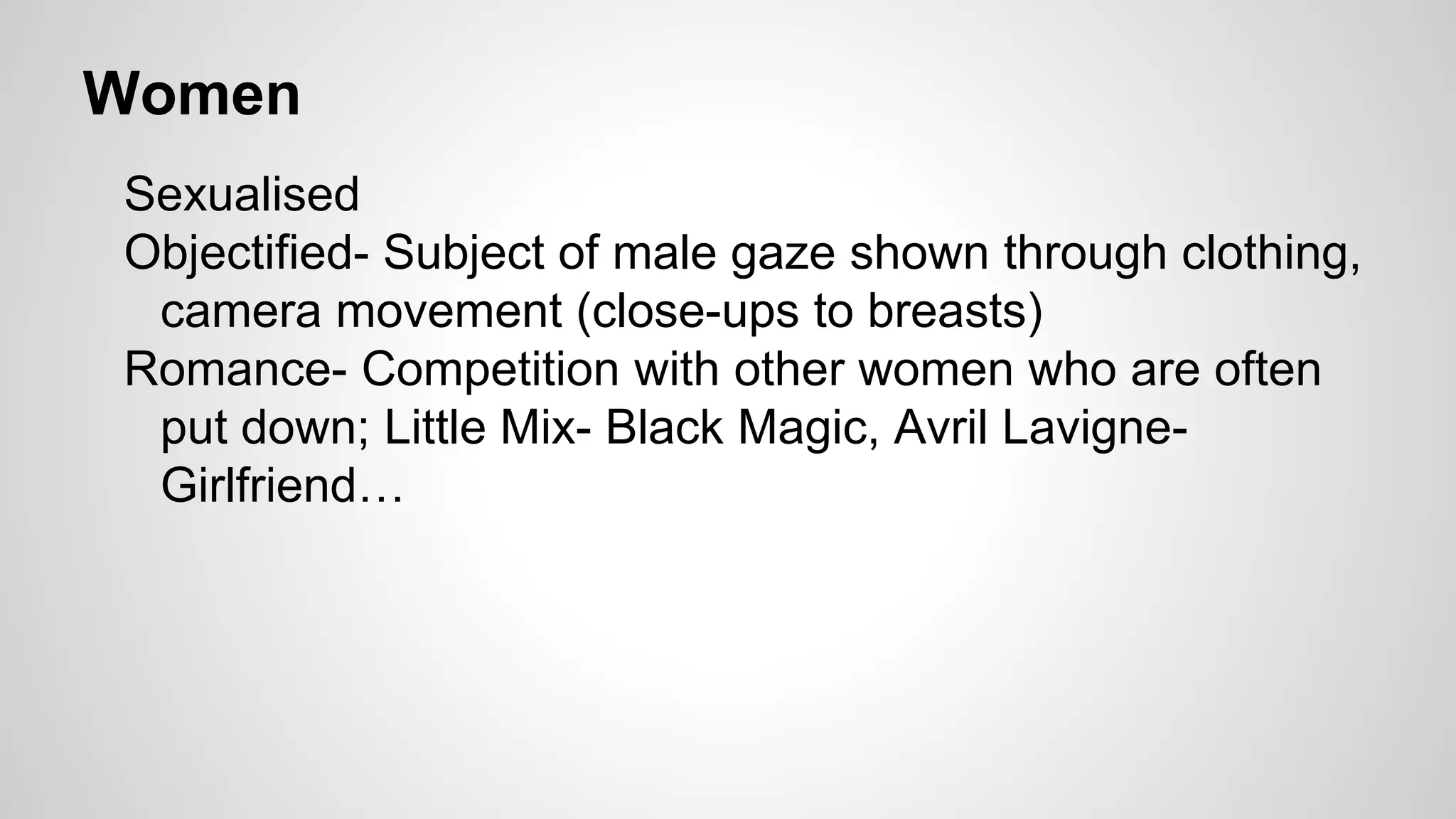 Presentation of gender | PPT