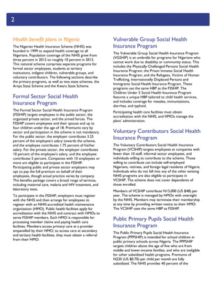 Essential Package of Health Services and Health Benefit Plans Mapping ...