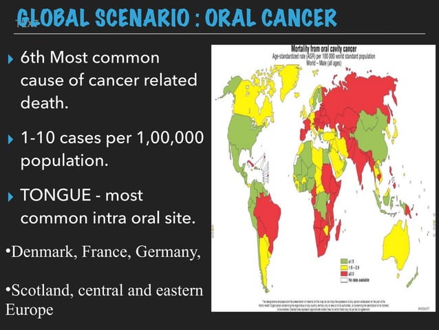 Epidemiology of oral cancer | PDF
